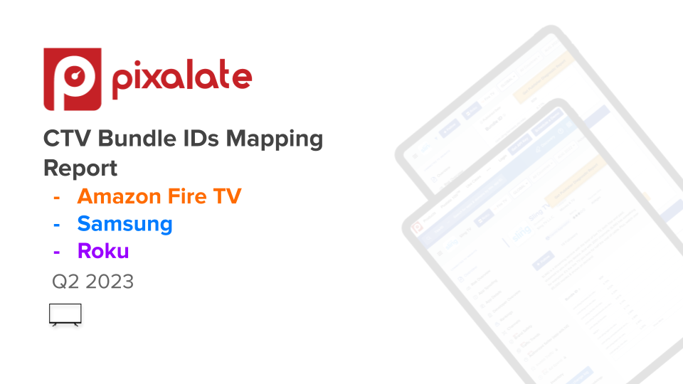Pixalates Q2 2023 Ctv Bundle Id Mapping Report Over 78 Of Open